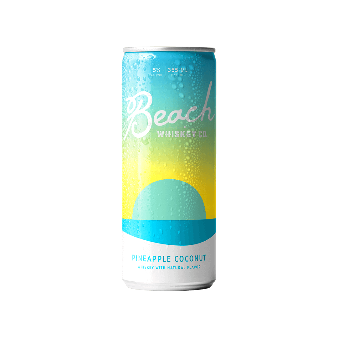 Beach Whiskey Pineapple Coconut 4-Pack – Darco Spirits