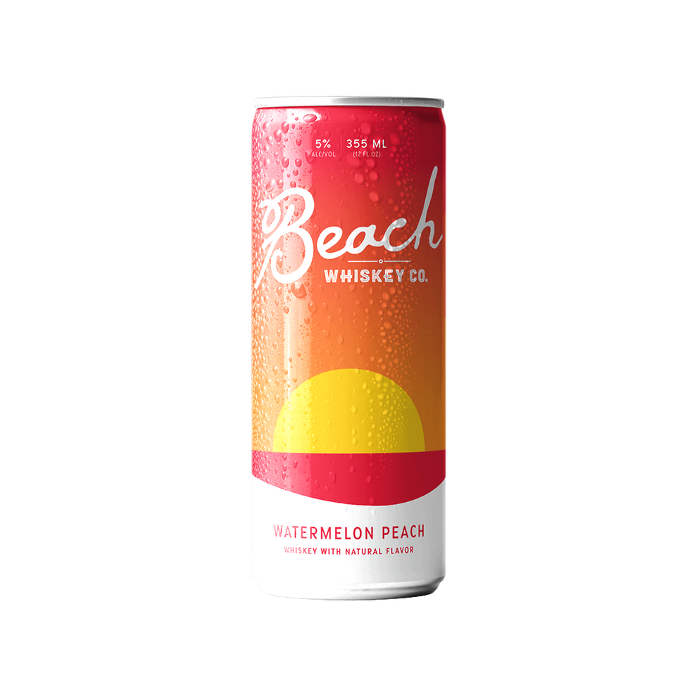Beach Whiskey Watermelon Peach 4-Pack – Darco Spirits